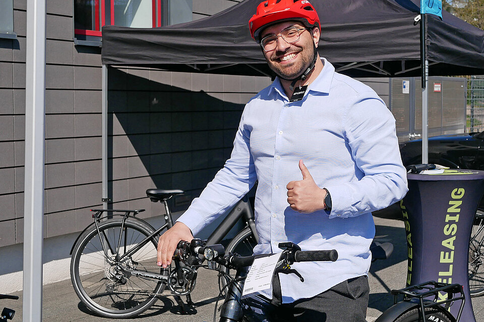 Through bike leasing, we're investing in our employees' well-being