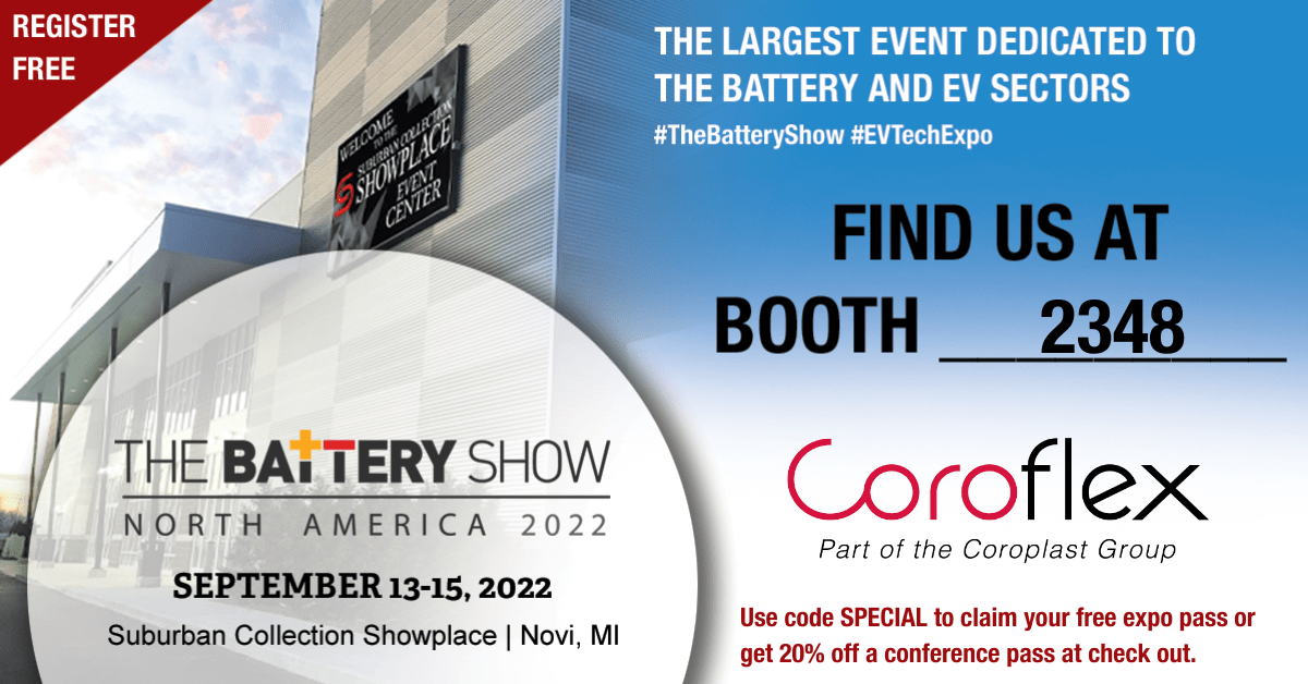 Coroflex at Battery Show North America